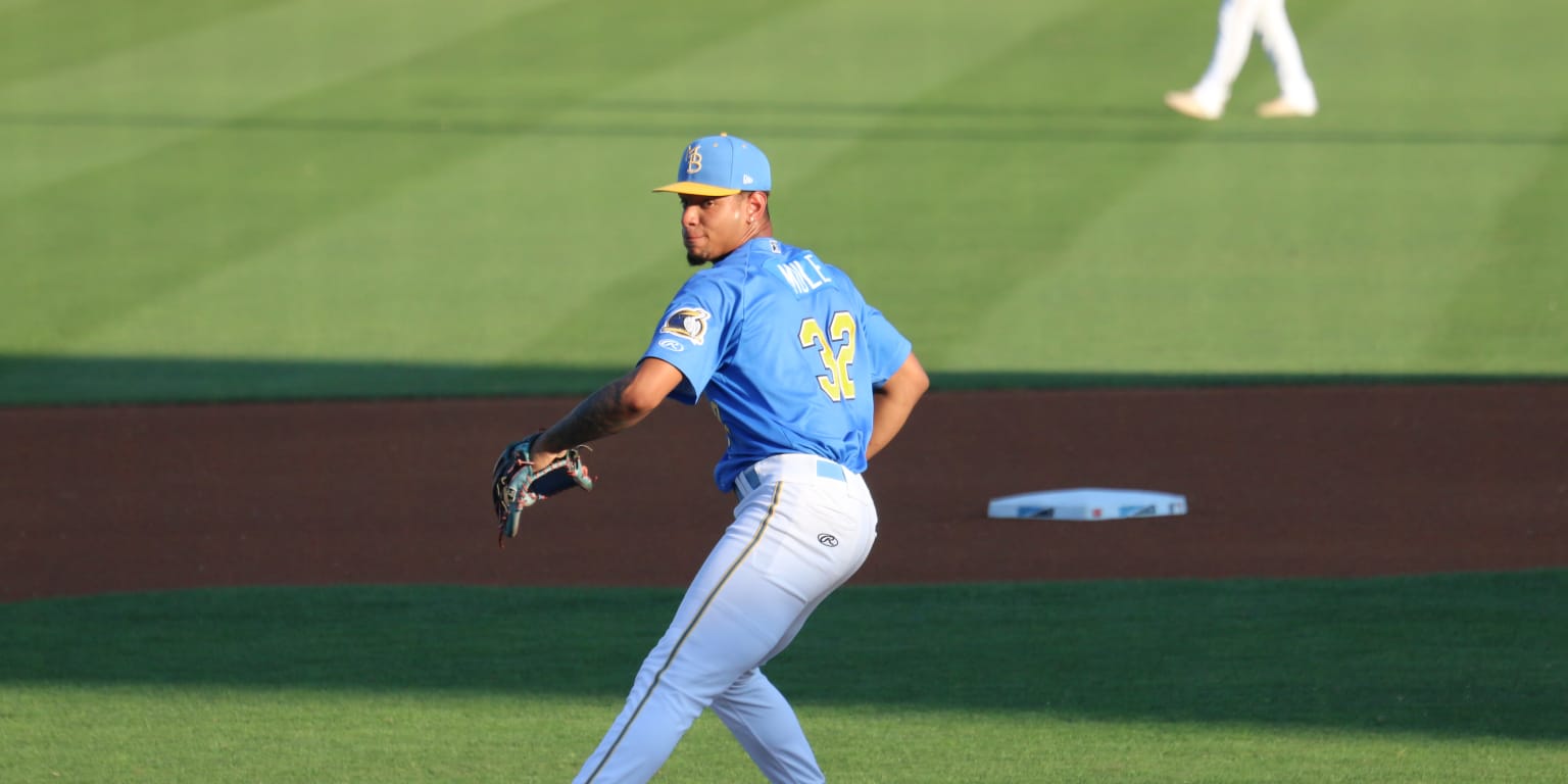 Nazier Mulé Focuses on Health, Progression in Myrtle Beach | MiLB.com