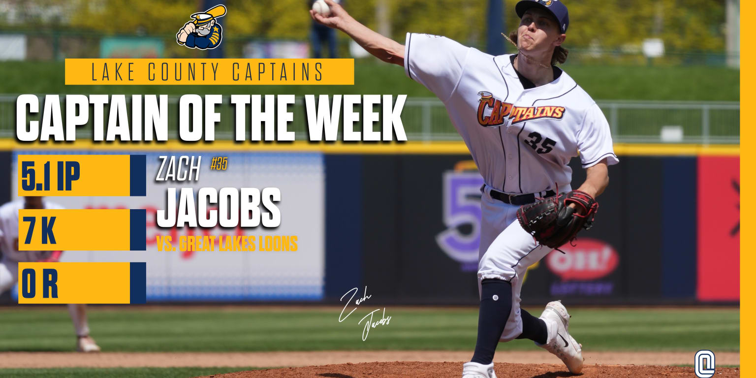 Captain of the Week (7/23-7/28): Zach Jacobs | MiLB.com