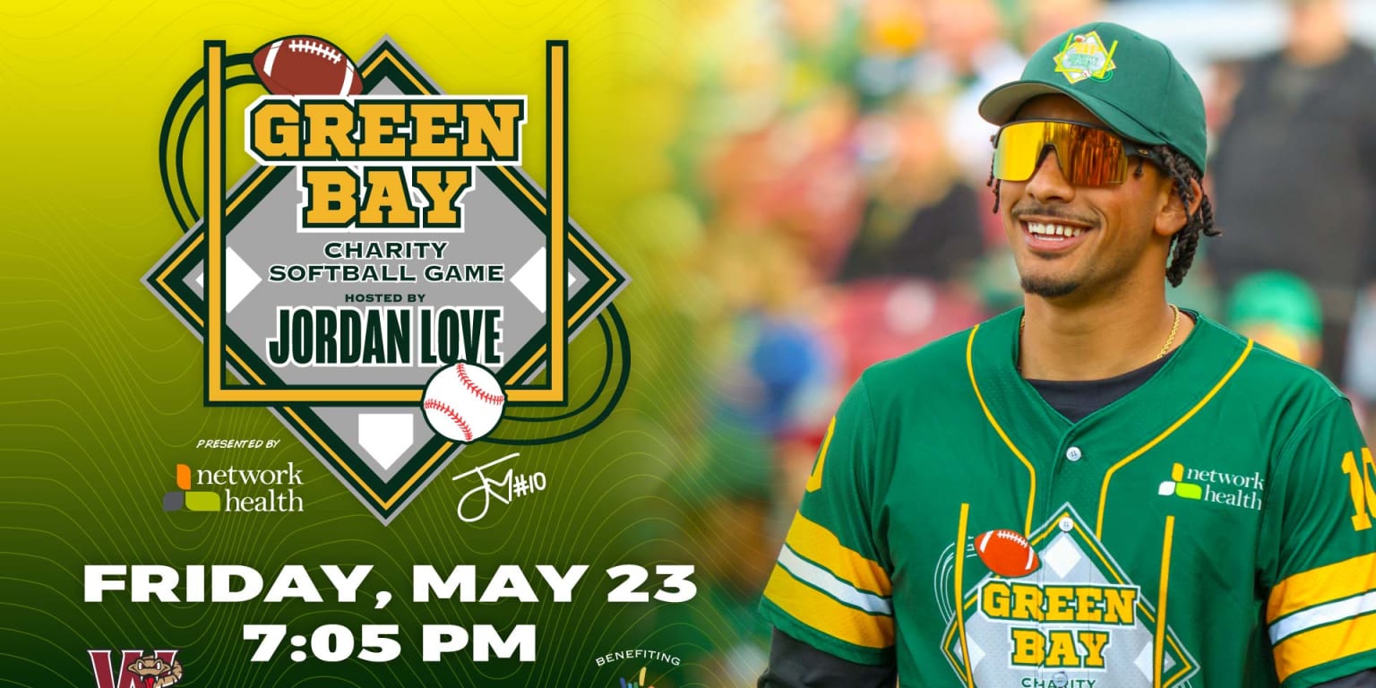 Jordan Love Green Bay Charity Softball Game Network Health Wisconsin ...