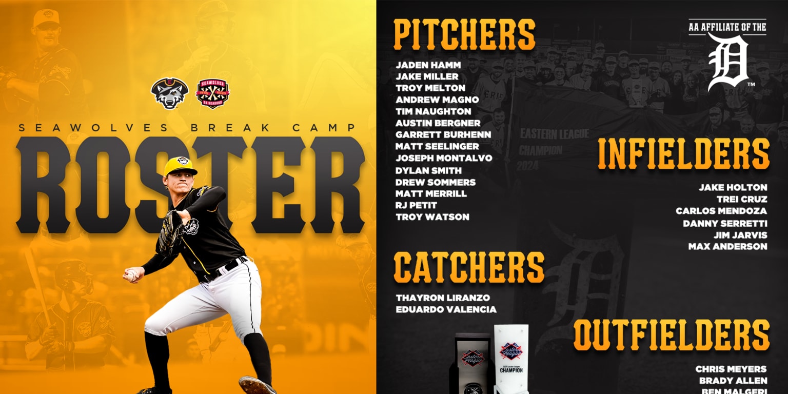SeaWolves Announce Break Camp Roster | MiLB.com