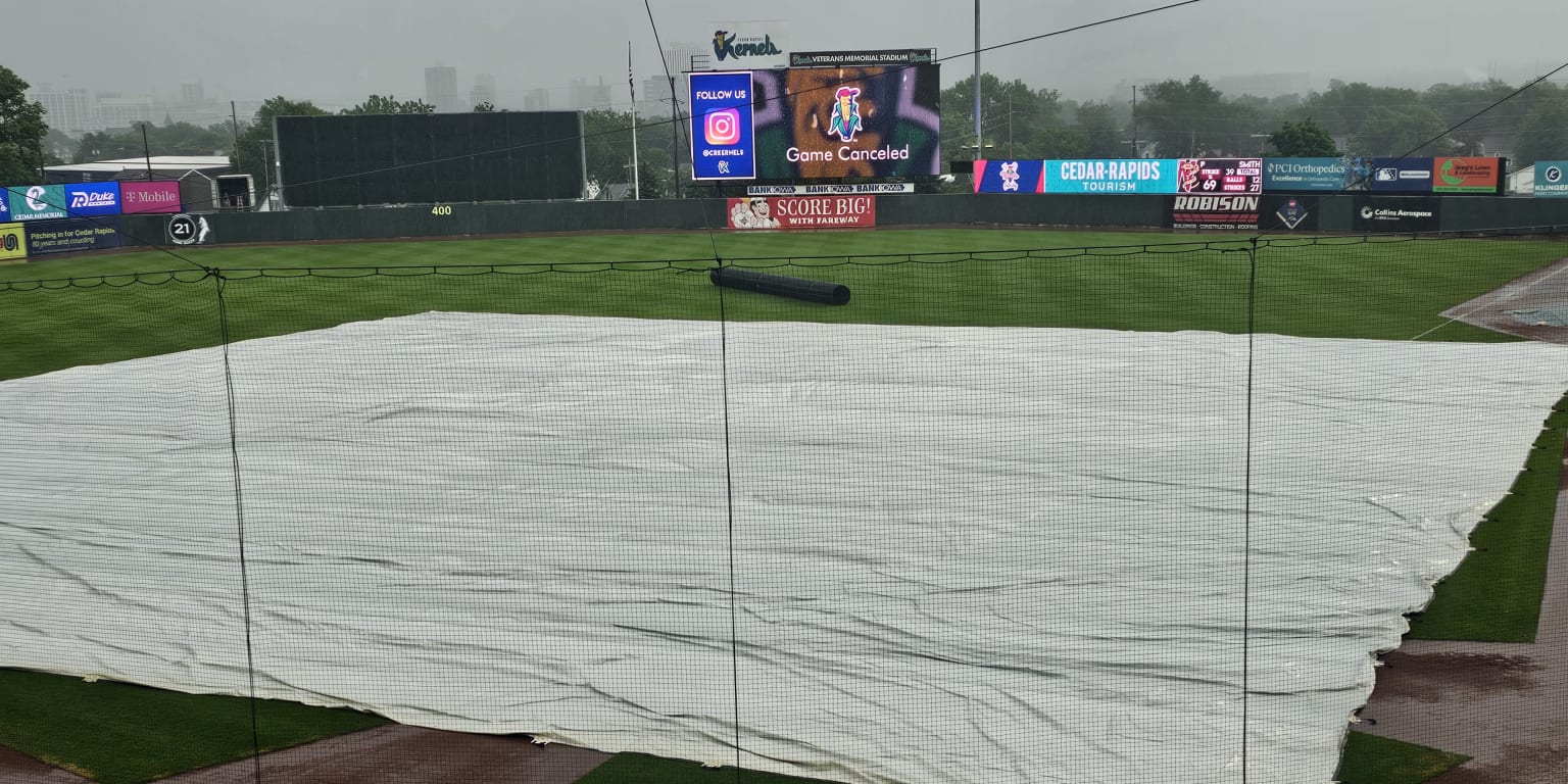 Sunday Rainout in Cedar Rapids 06 07 26