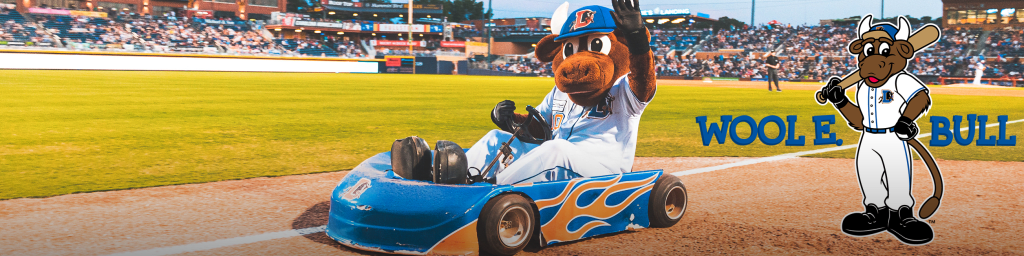 Durham Bulls Wool E. Bull | Bulls