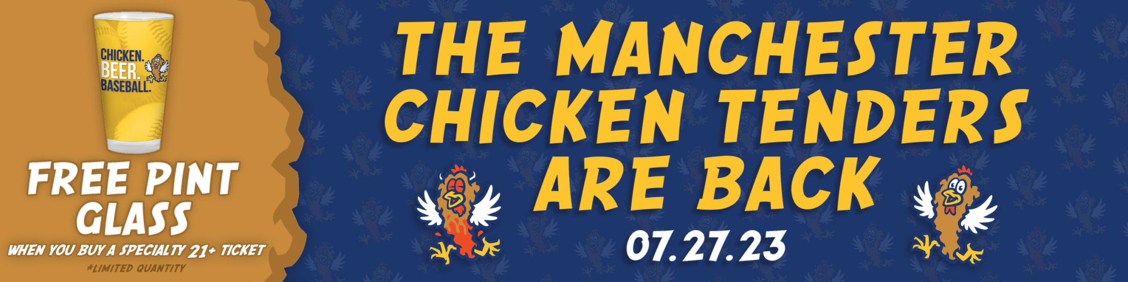 Manchester Chicken Tenders | Fisher Cats