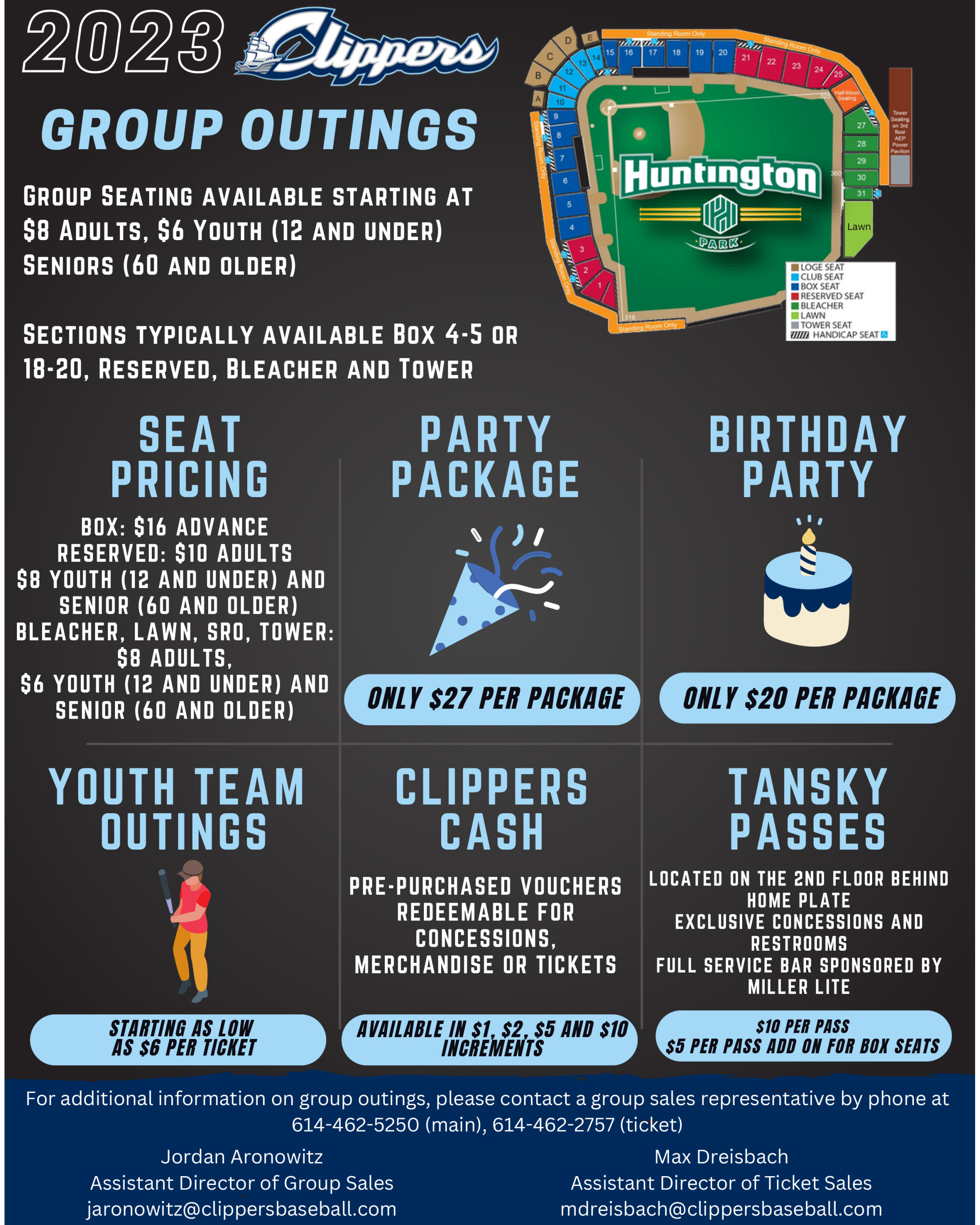 Group Outings | Clippers
