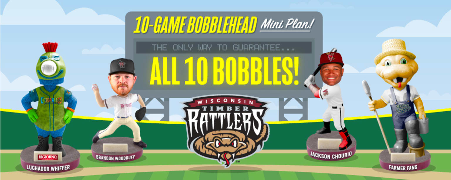 10-Game Bobblehead Plan | Timber Rattlers