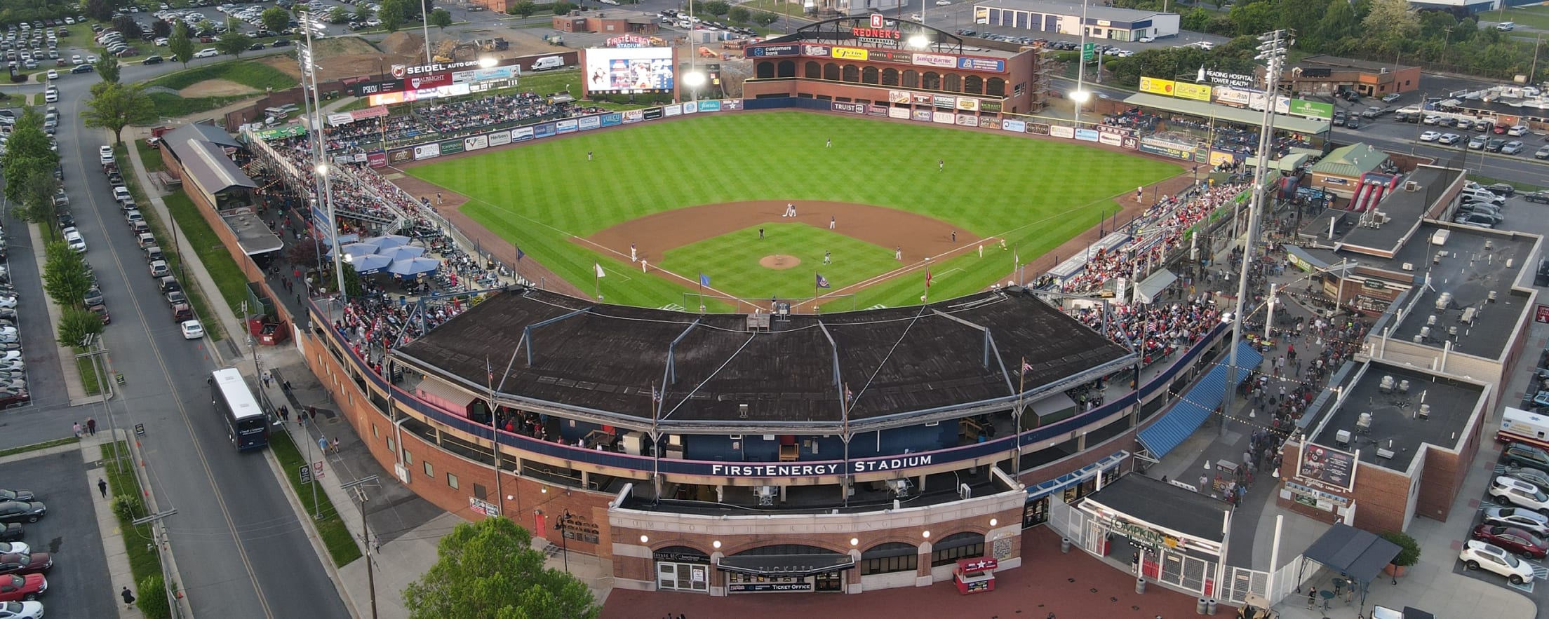 Information about seeing the Reading Fightin Phils baseball team play ...