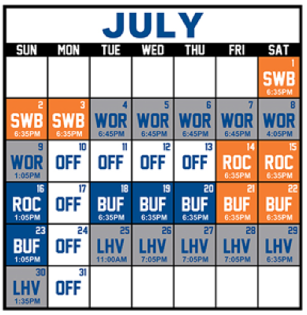 Syracuse Mets July Promotions | Mets