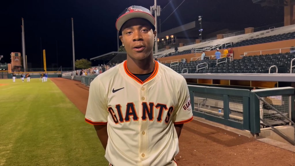 Giants prospect Bo Davidson discusses journey to Arizona Fall League MiLB