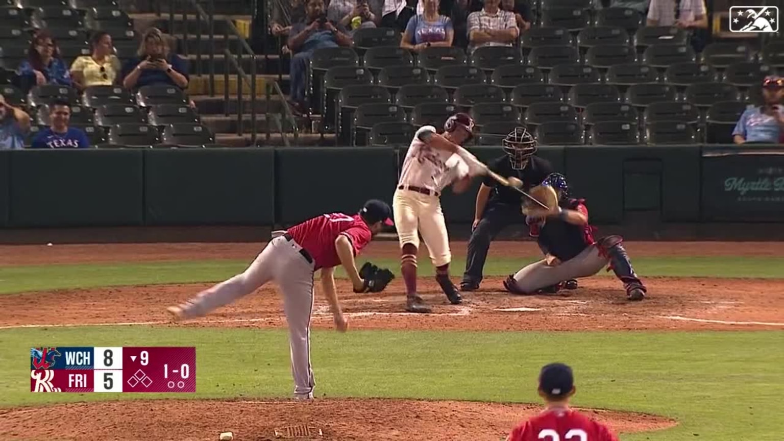 Dustin Harris mashes a solo homer | 05/12/2023 | RoughRiders