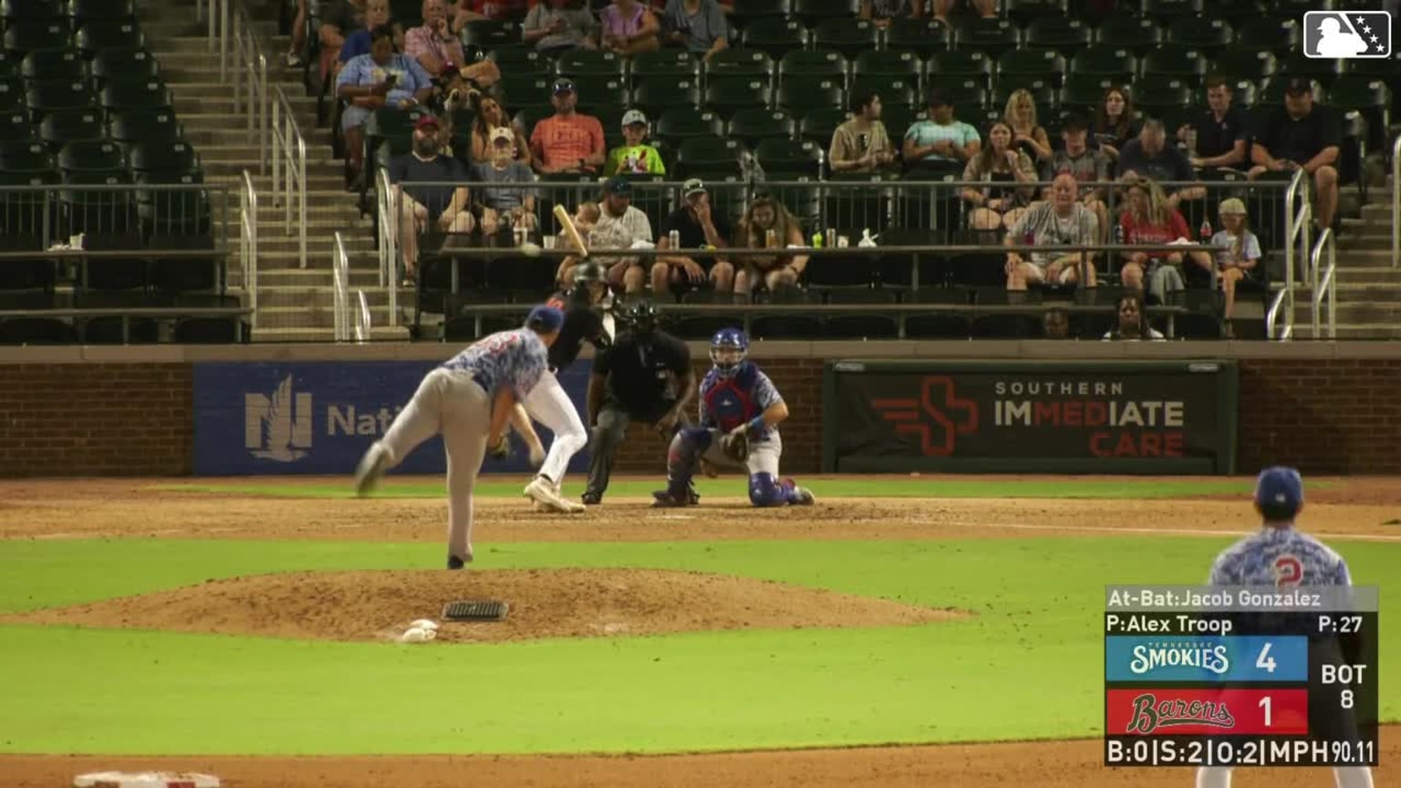 Cubs farmhand Alex Troop notches fifth strikeout | 06/28/2024 | MiLB.com