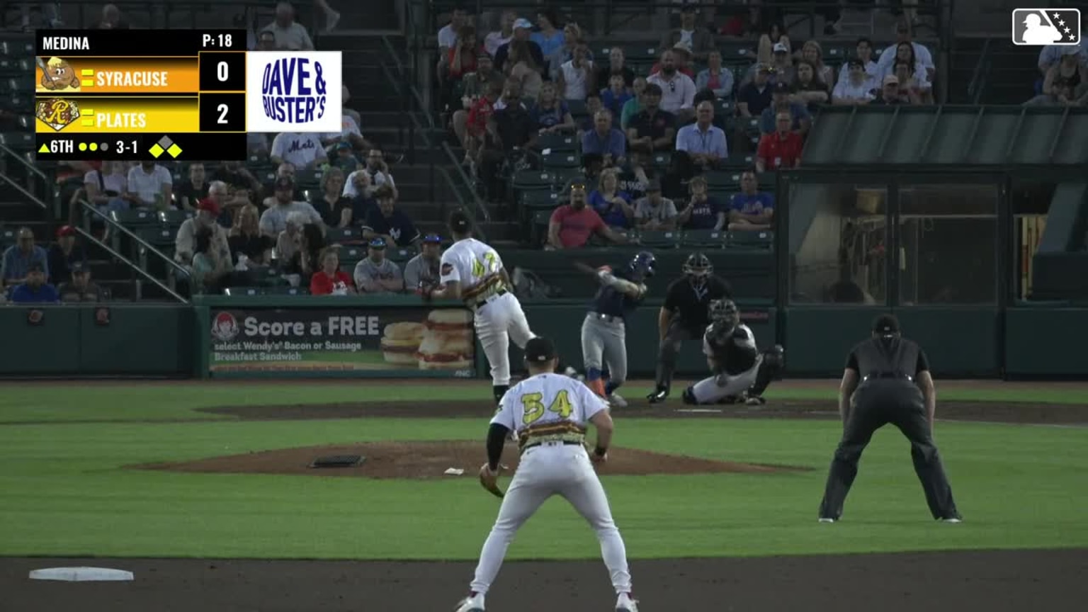 Drew Gilbert's two-run double | 08/16/2024 | Mets