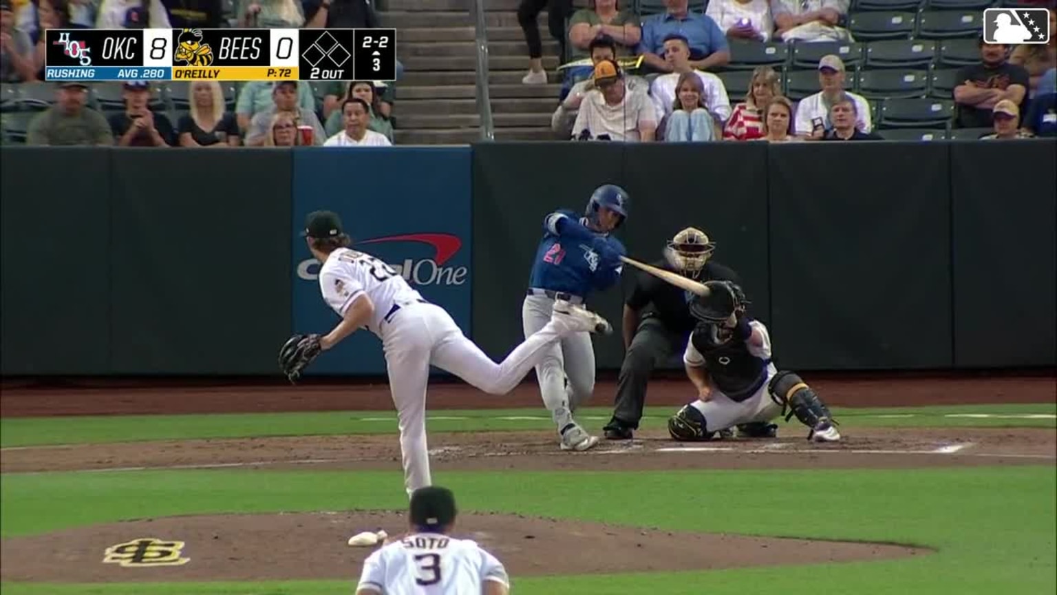 Dalton Rushing's second homer of the game | 09/22/2024 | MiLB.com