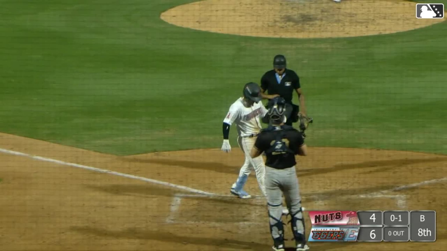 Harold Coll hits his first professional home run | 05/20/2025 | 66ers