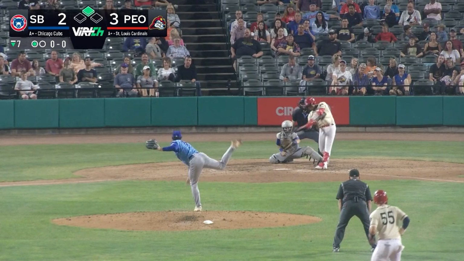 Jesus Baez's three RBI night | 08/29/2025 | Chiefs