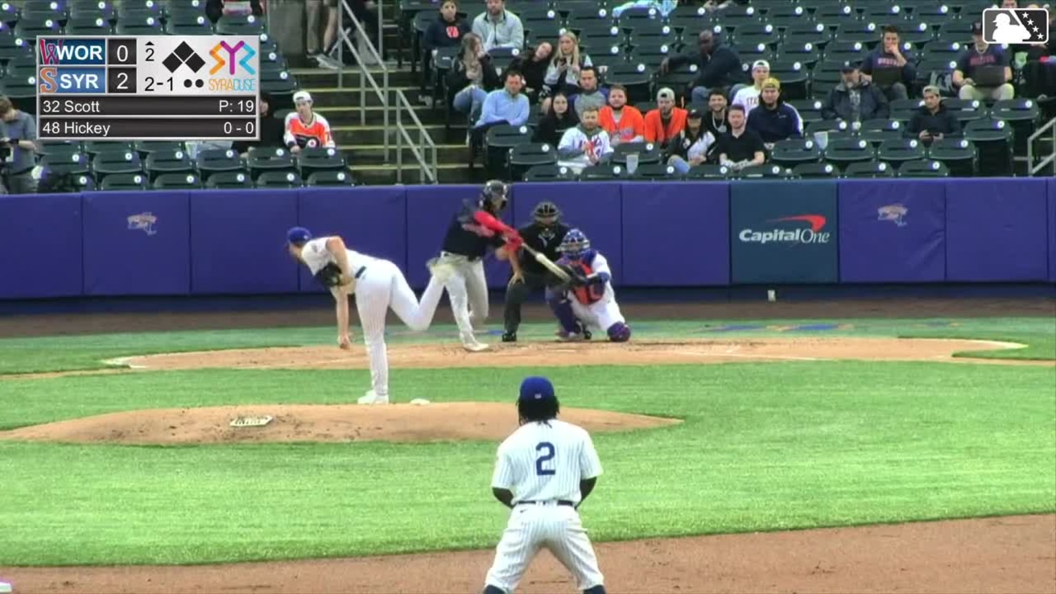 Nathan Hickey's solo homer to right | 04/11/2024 | Red Sox