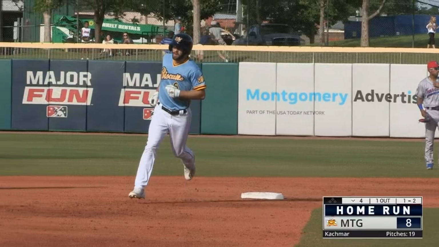 Peters' two homers in one inning | 04/16/2023 | MiLB.com