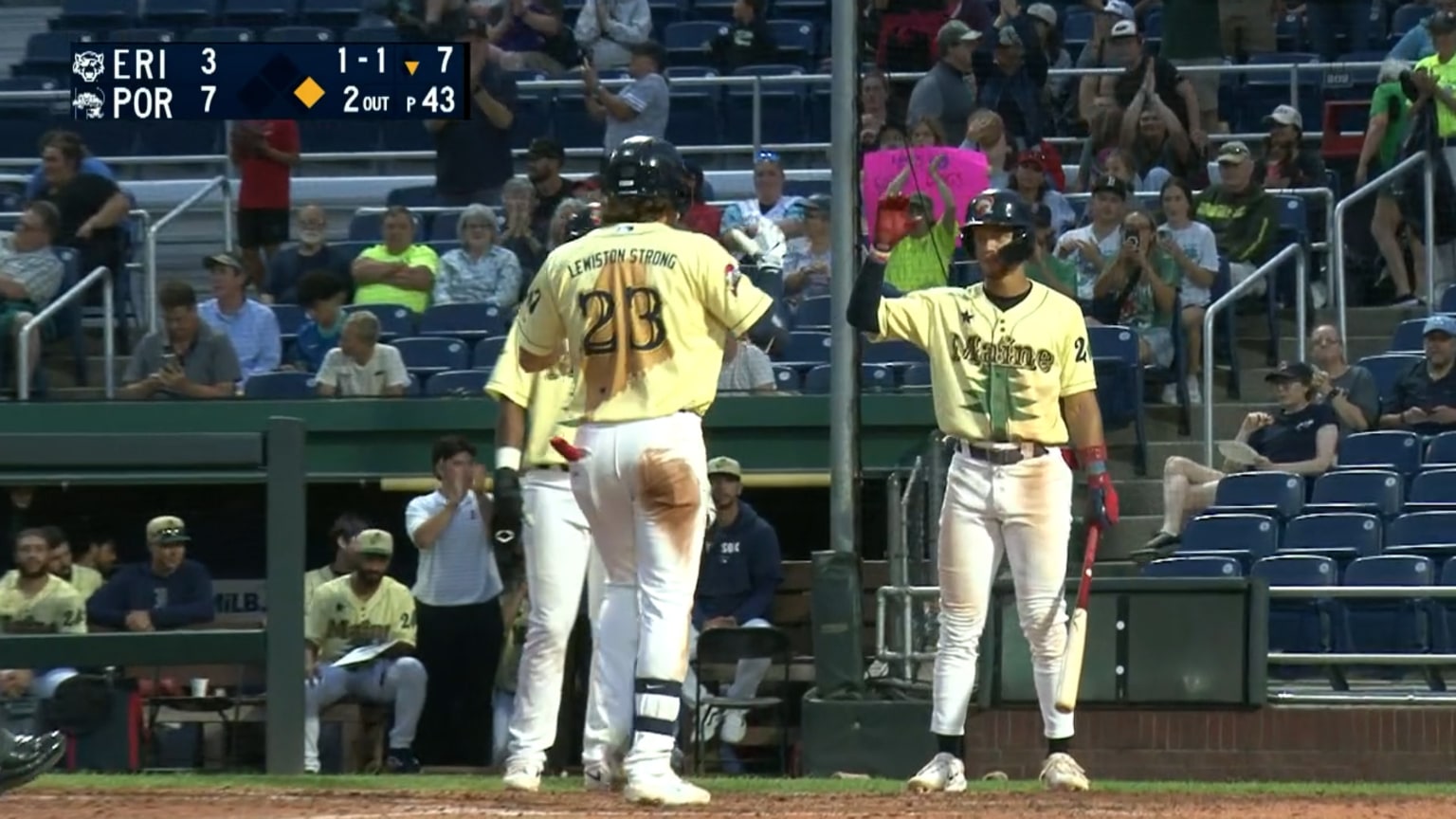 Roman Anthony's two-homer game | 08/01/2024 | Sea Dogs