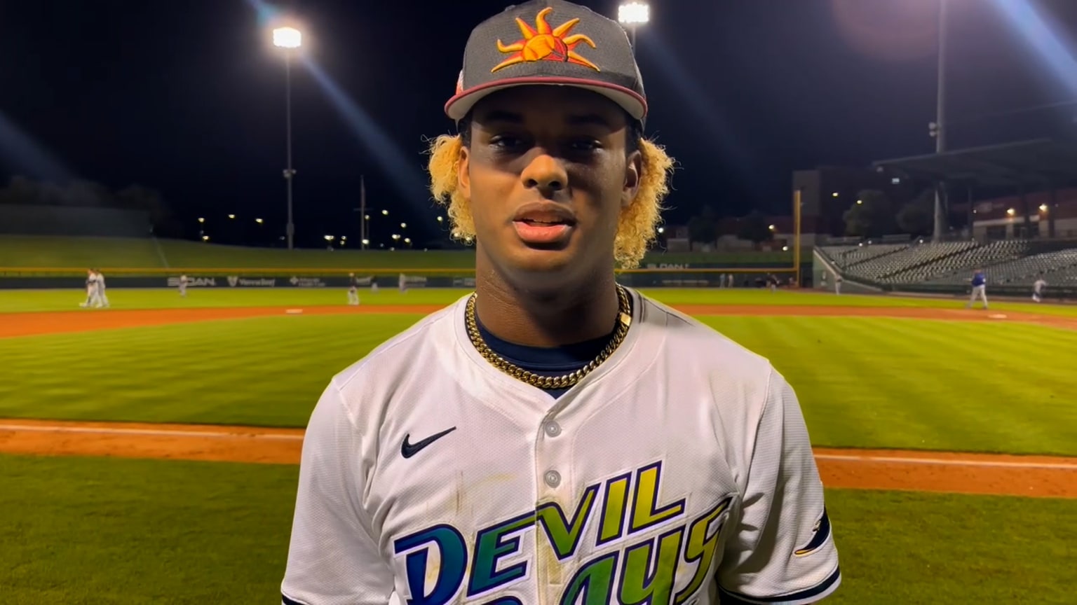 Tre' Morgan on his four-hit, six RBI game | 10/16/2024 | MiLB.com