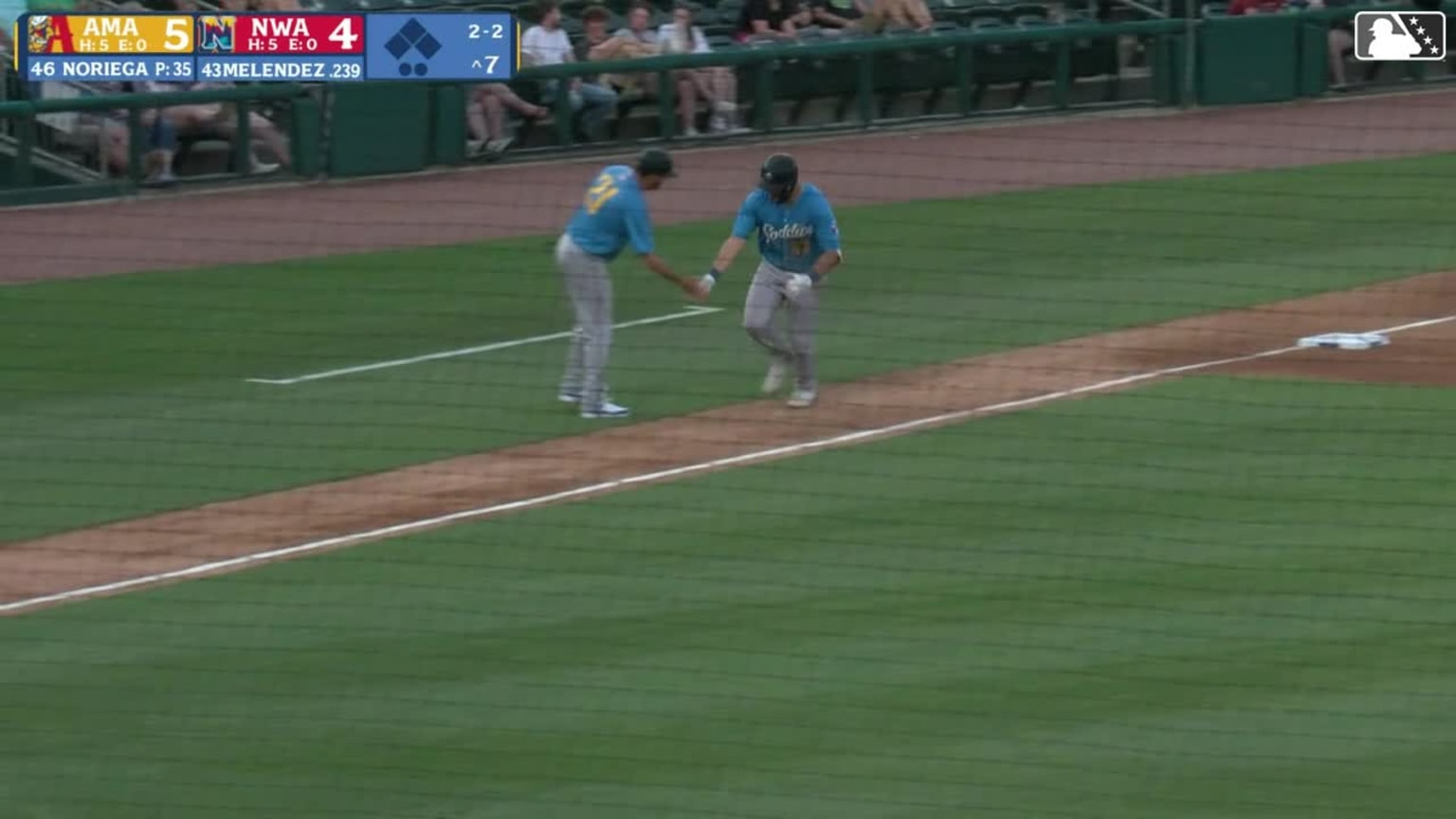 Ivan Melendez's solo homer | 05/27/2024 | MiLB.com