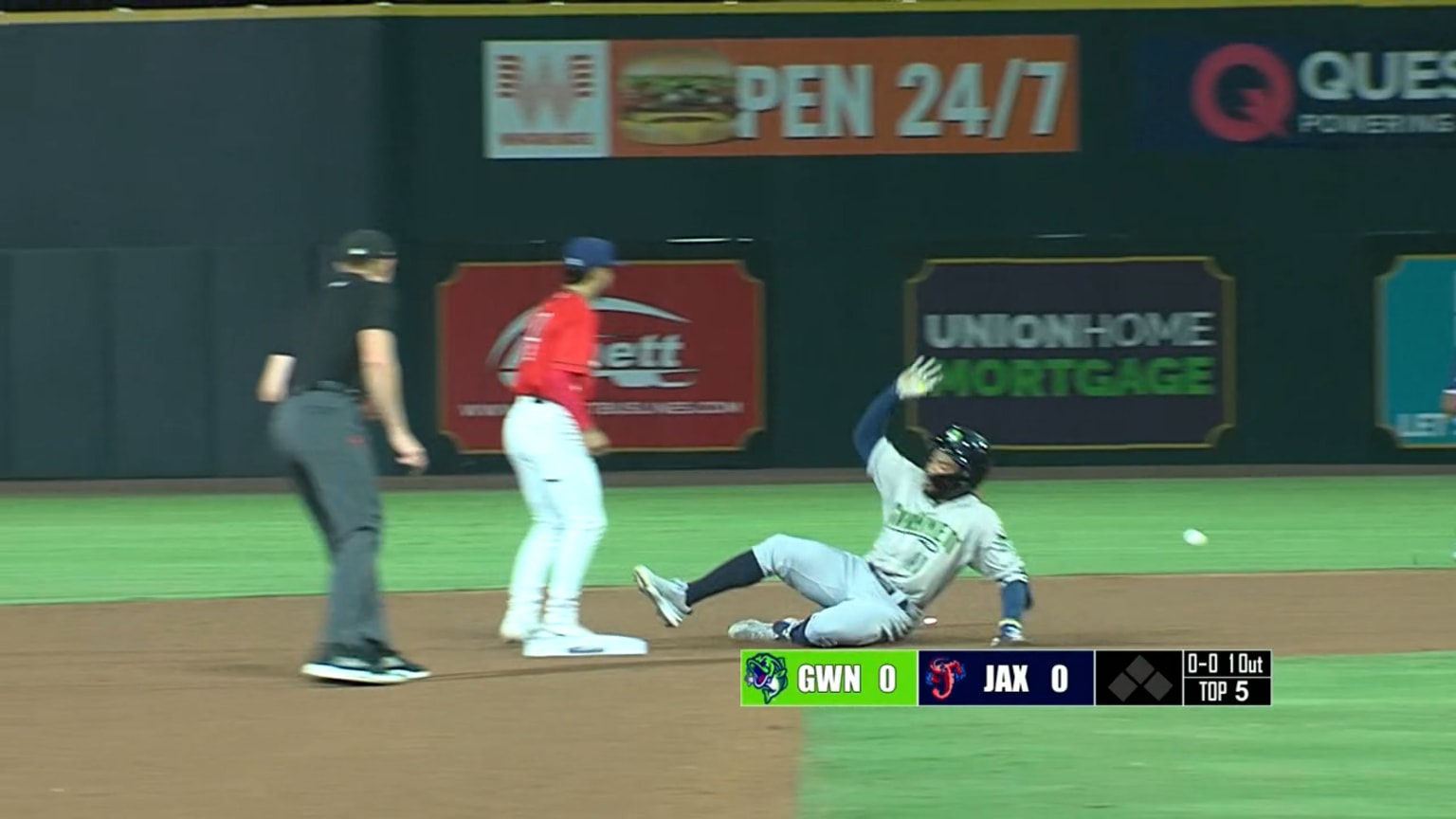 Justin Dean racks up a four-hit, two-steal game | 09/21/2024 | Stripers