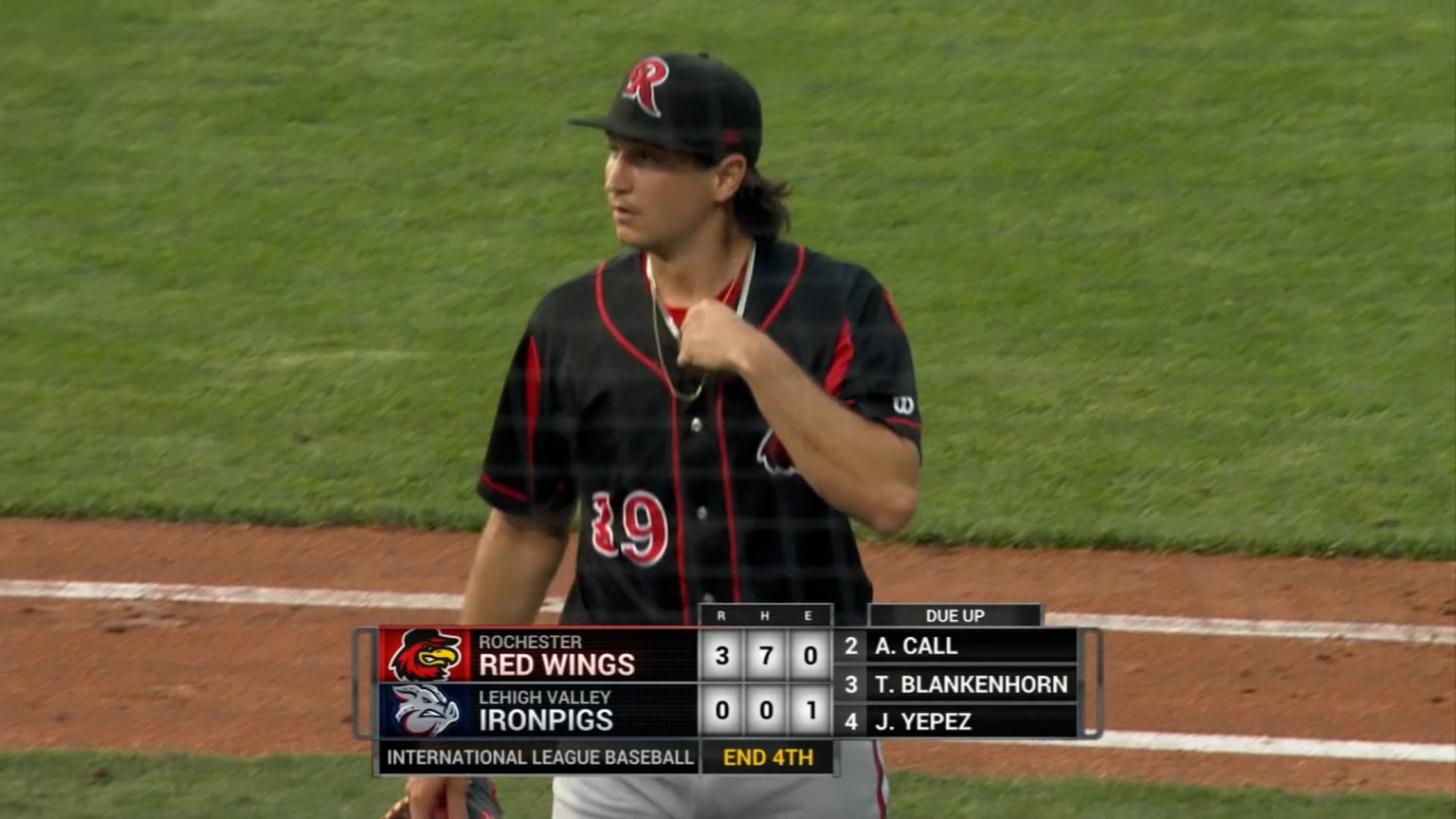 Thaddeus Ward fans four | 05/27/2024 | Red Wings