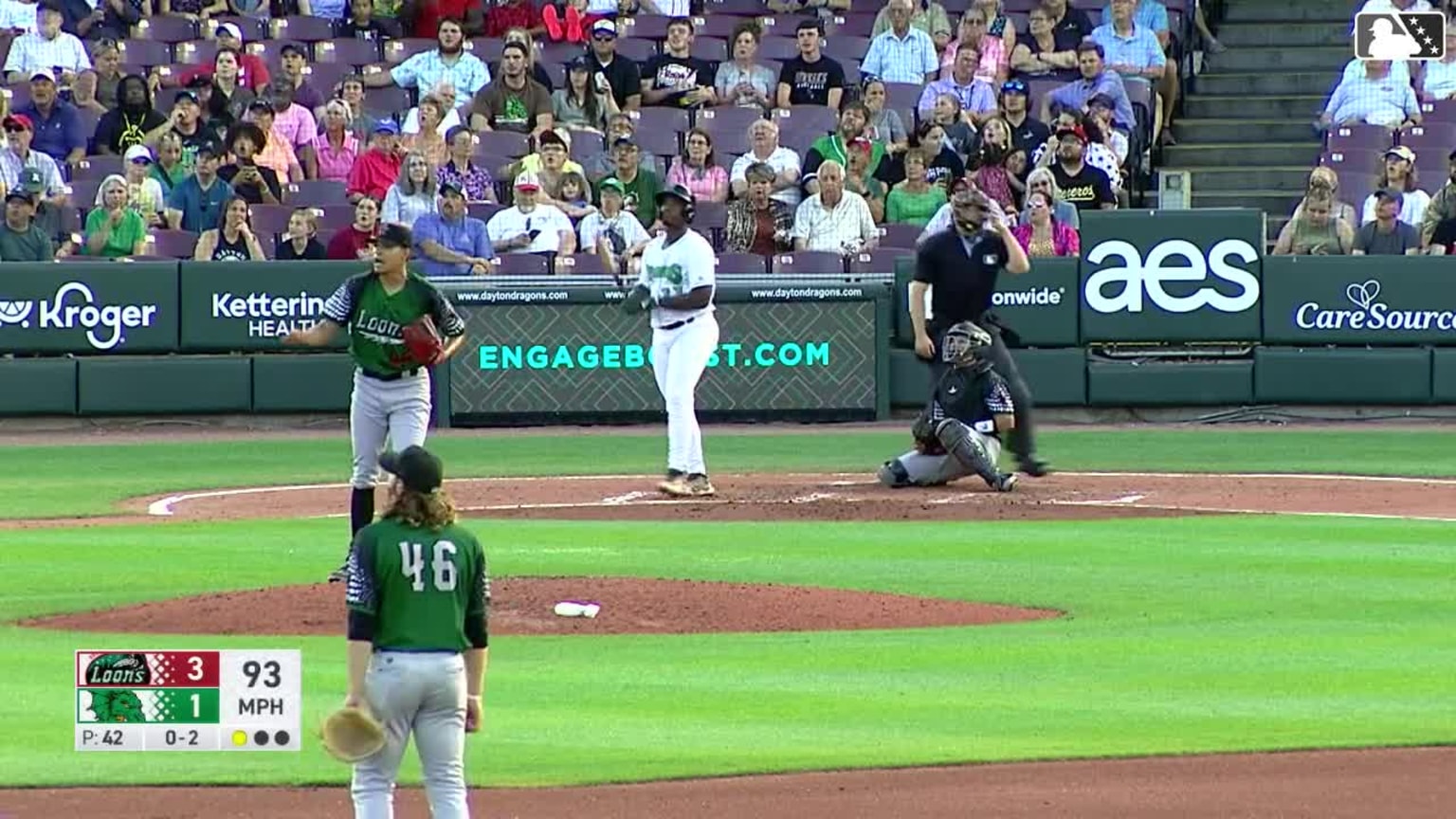 Cam Collier Demolishes A Homer 06142024 Dragons