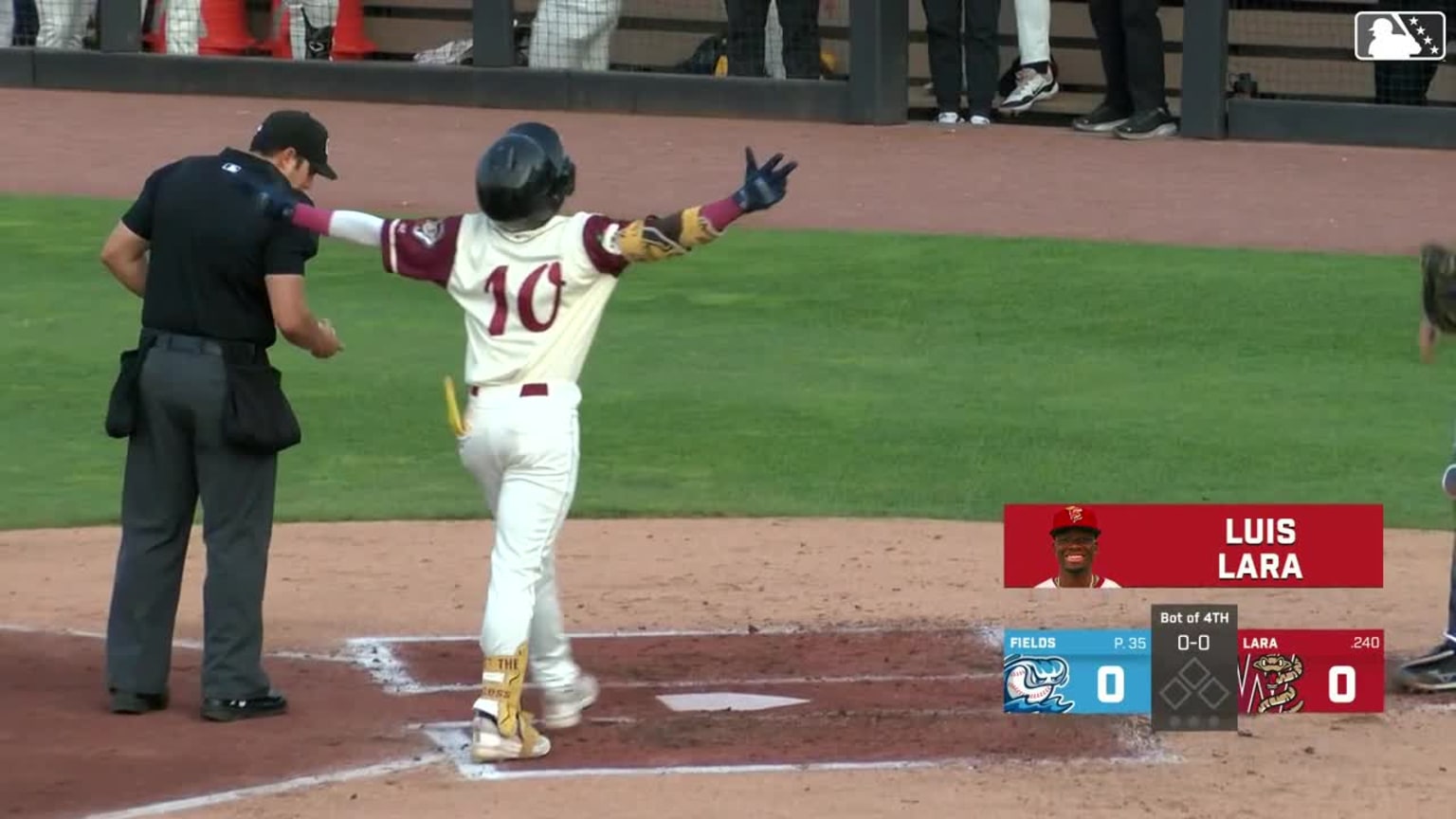 Luis Lara's solo home run | 07/13/2024 | MiLB.com