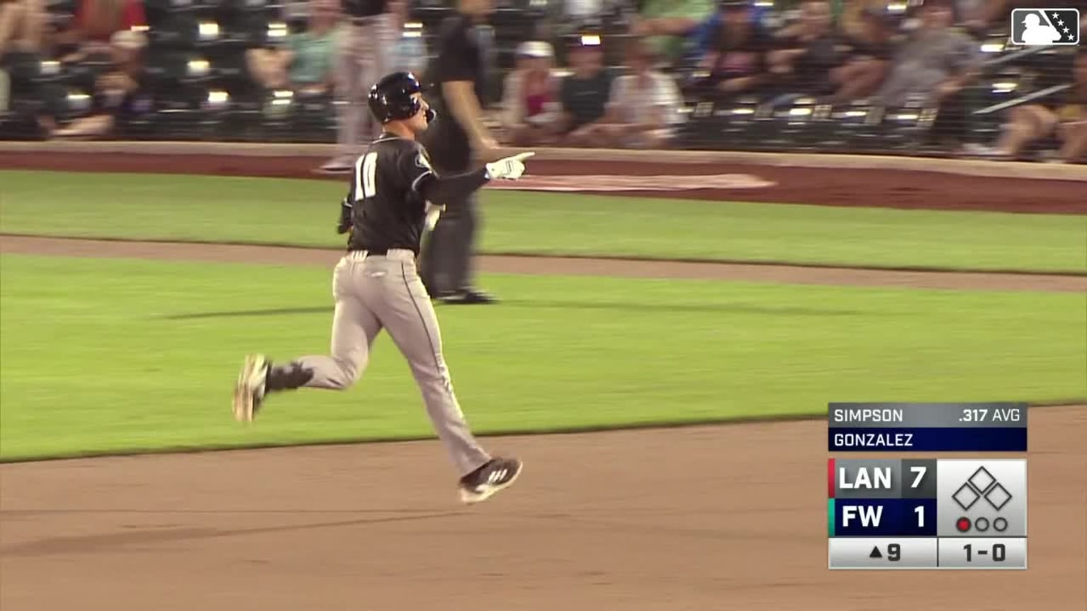 Will Simpson's solo home run | 05/24/2024 | Lugnuts
