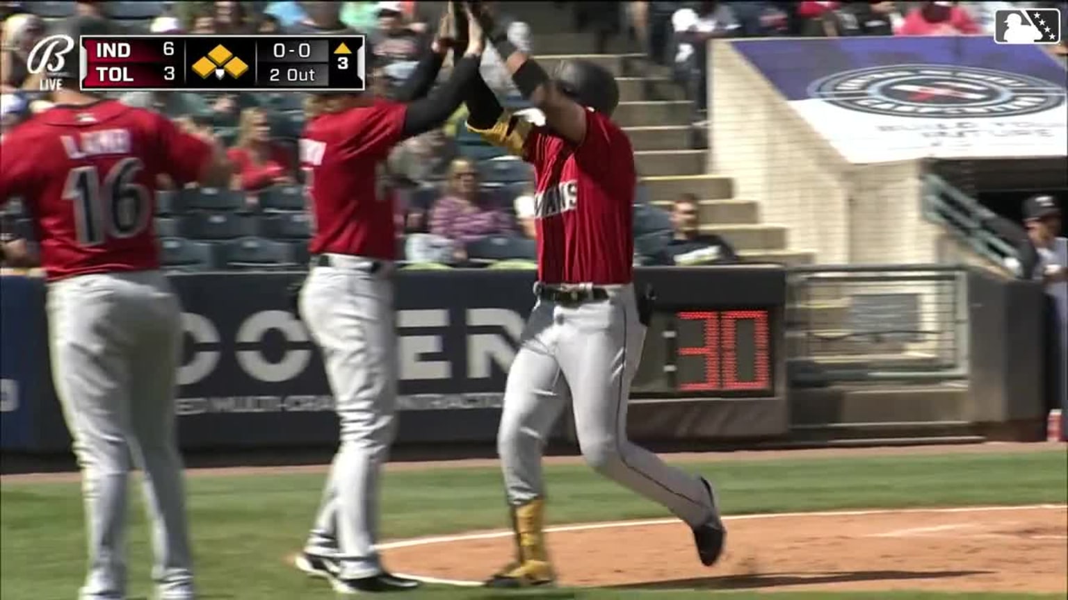 Joshua Palacios hits a grand slam | 09/08/2024 | Indians