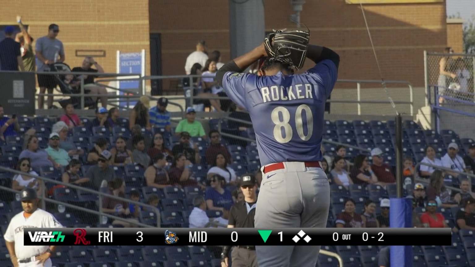Kumar Rocker's season-high eight strikeouts | 08/10/2024 | RoughRiders