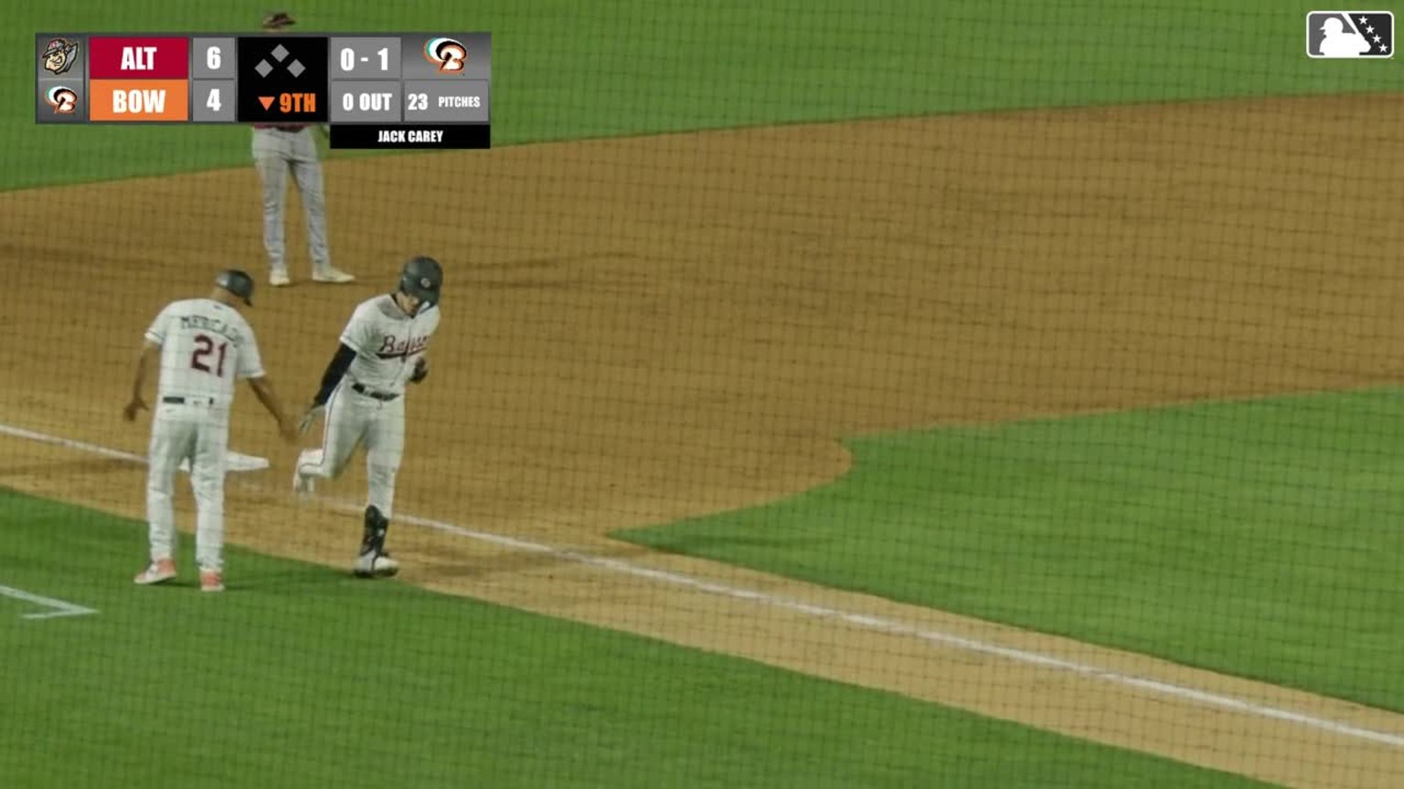 John Rhodes' fifth homer of the season | 06/20/2024 | Baysox