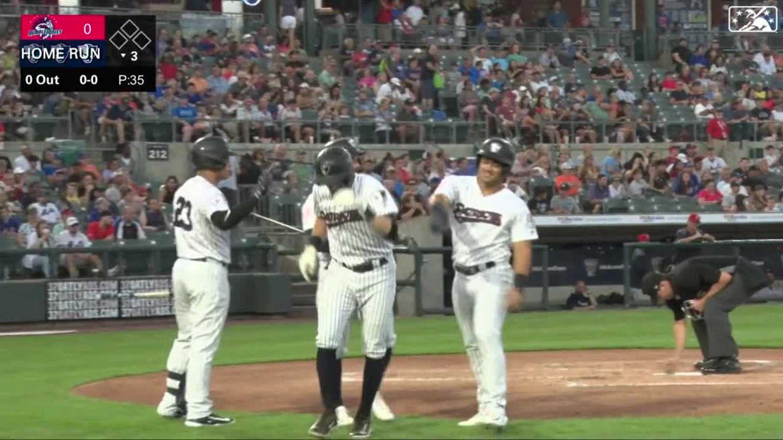 Ben Rice's seventh home run | 08/12/2023 | Patriots