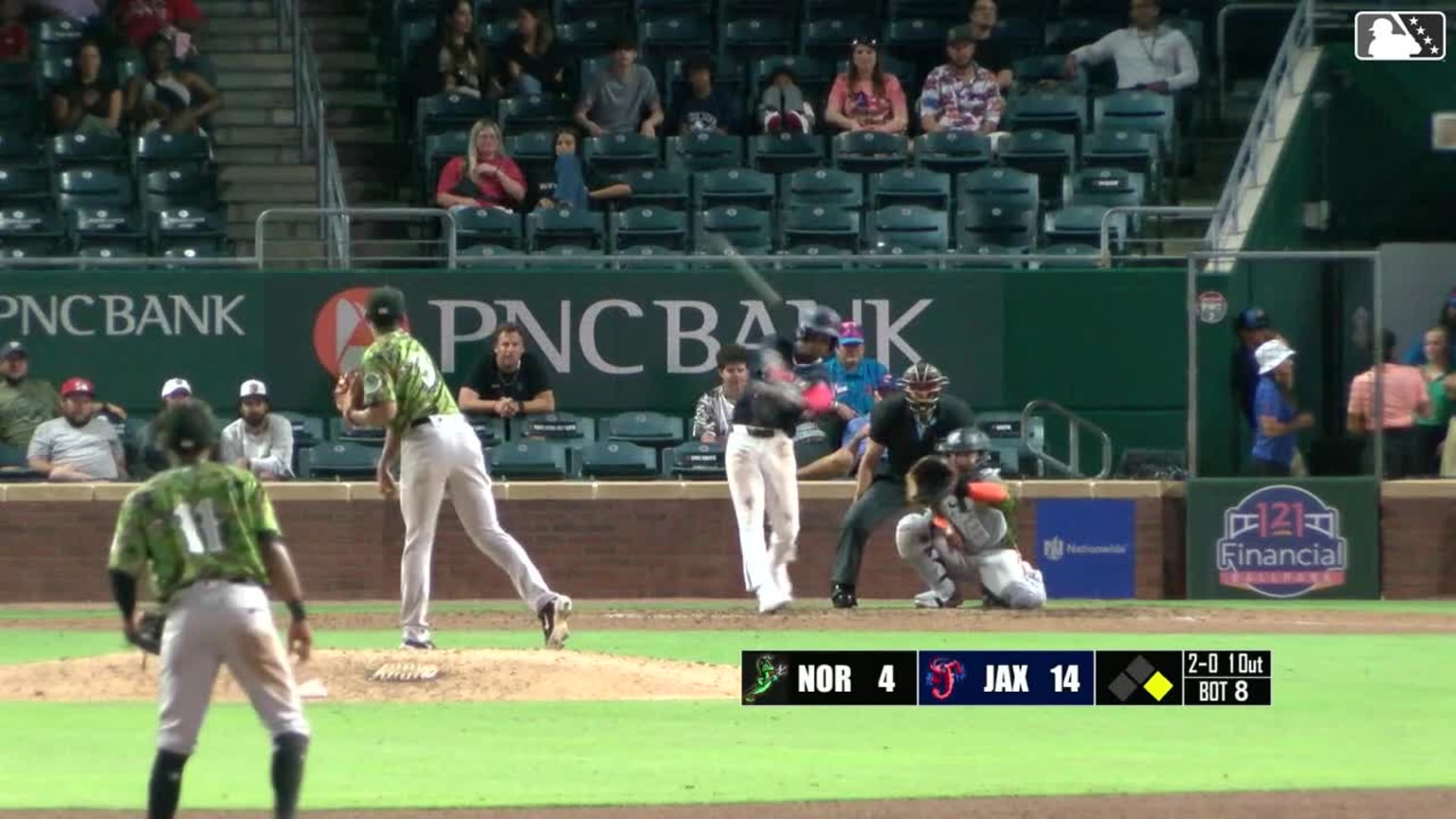 José Devers' solo homer | 07/25/2024 | MiLB.com