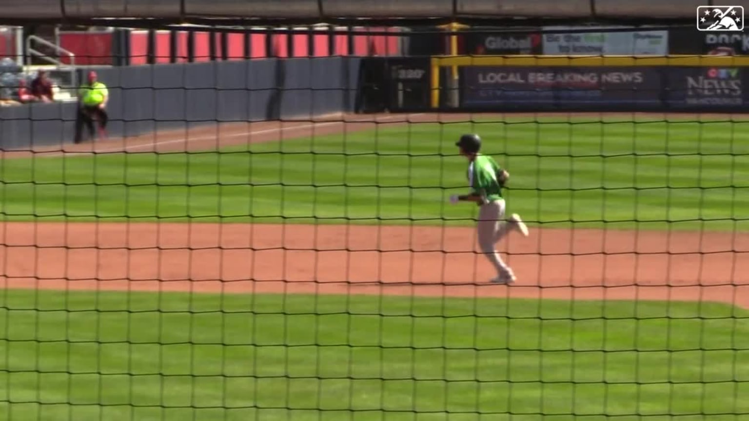 Grant McCray hits a solo homer | 04/28/2023 | Emeralds
