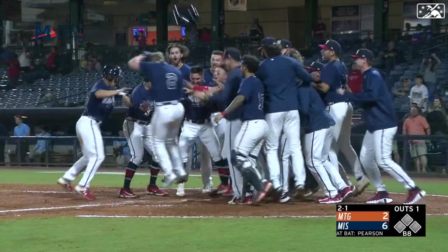 Jacob Pearson thumps grand slam | 04/23/2023 | MiLB.com