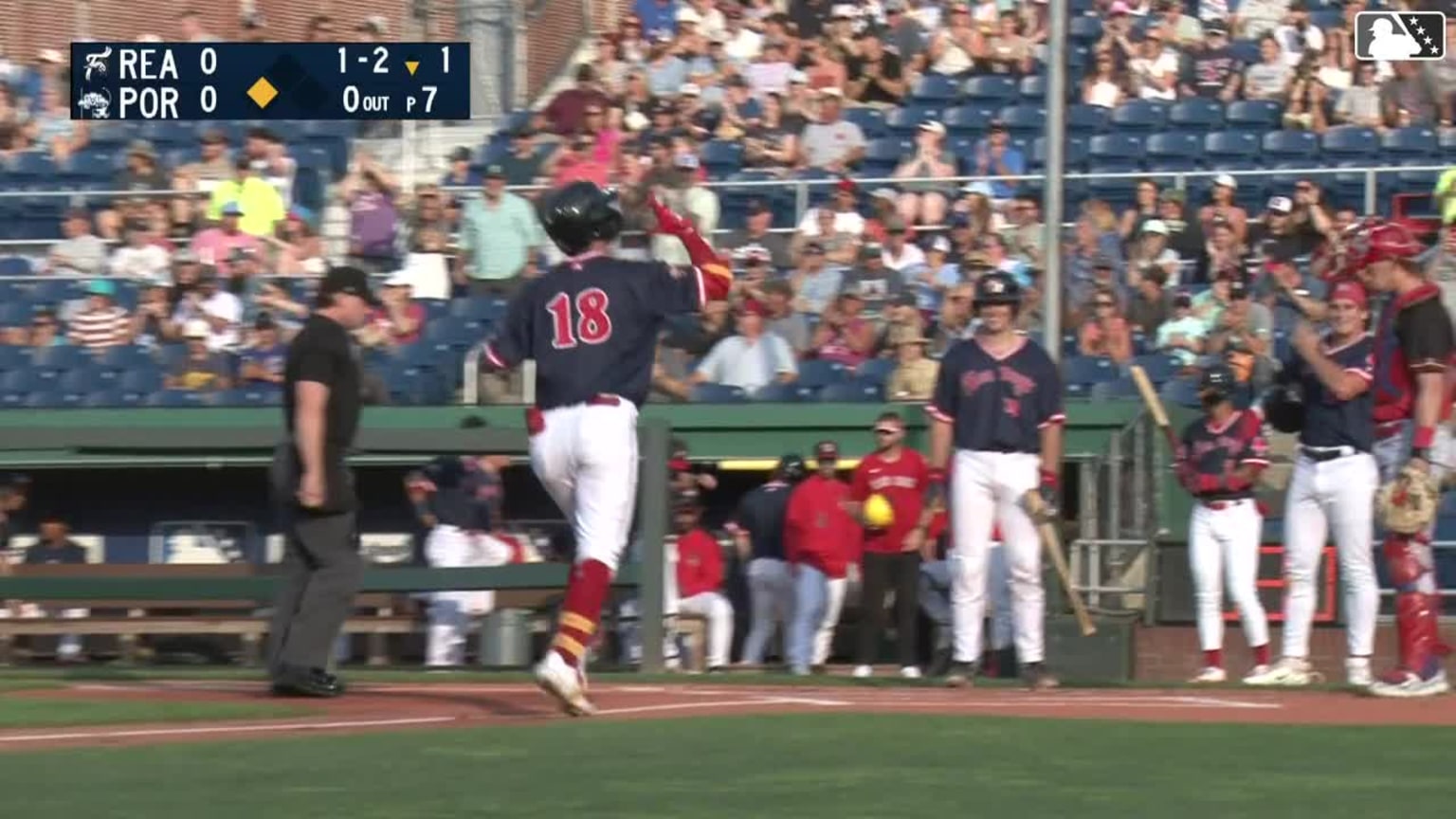 Marcelo Mayer hits his eighth homer of the season | 07/19/2024 | MiLB.com