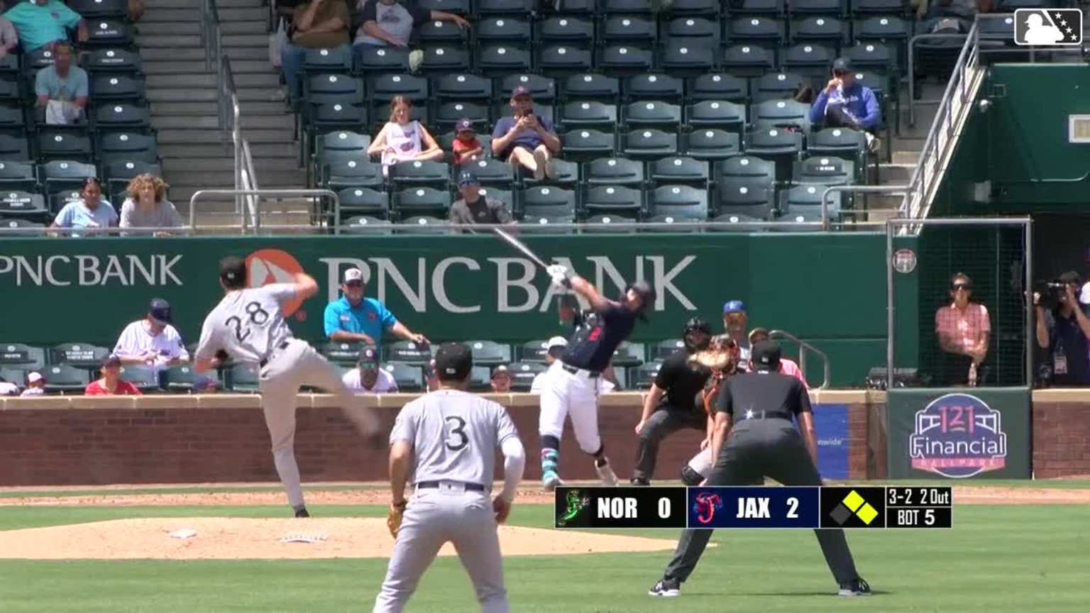 Chayce McDermott's sixth strikeout | 04/16/2024 | MiLB.com