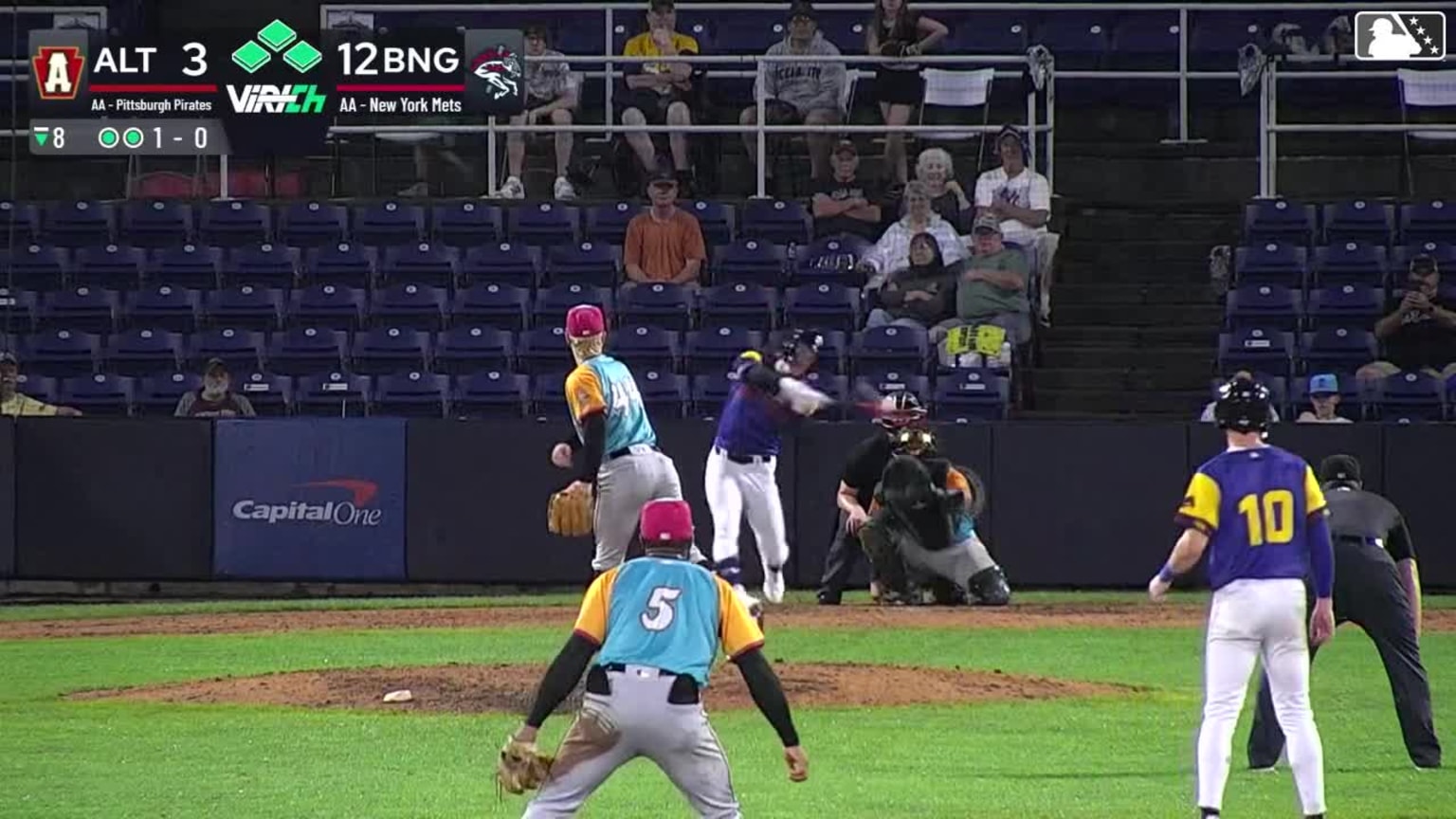 Mets No. 6 prospect Ryan Clifford hits a grand slam | 07/09/2025 | MiLB.com