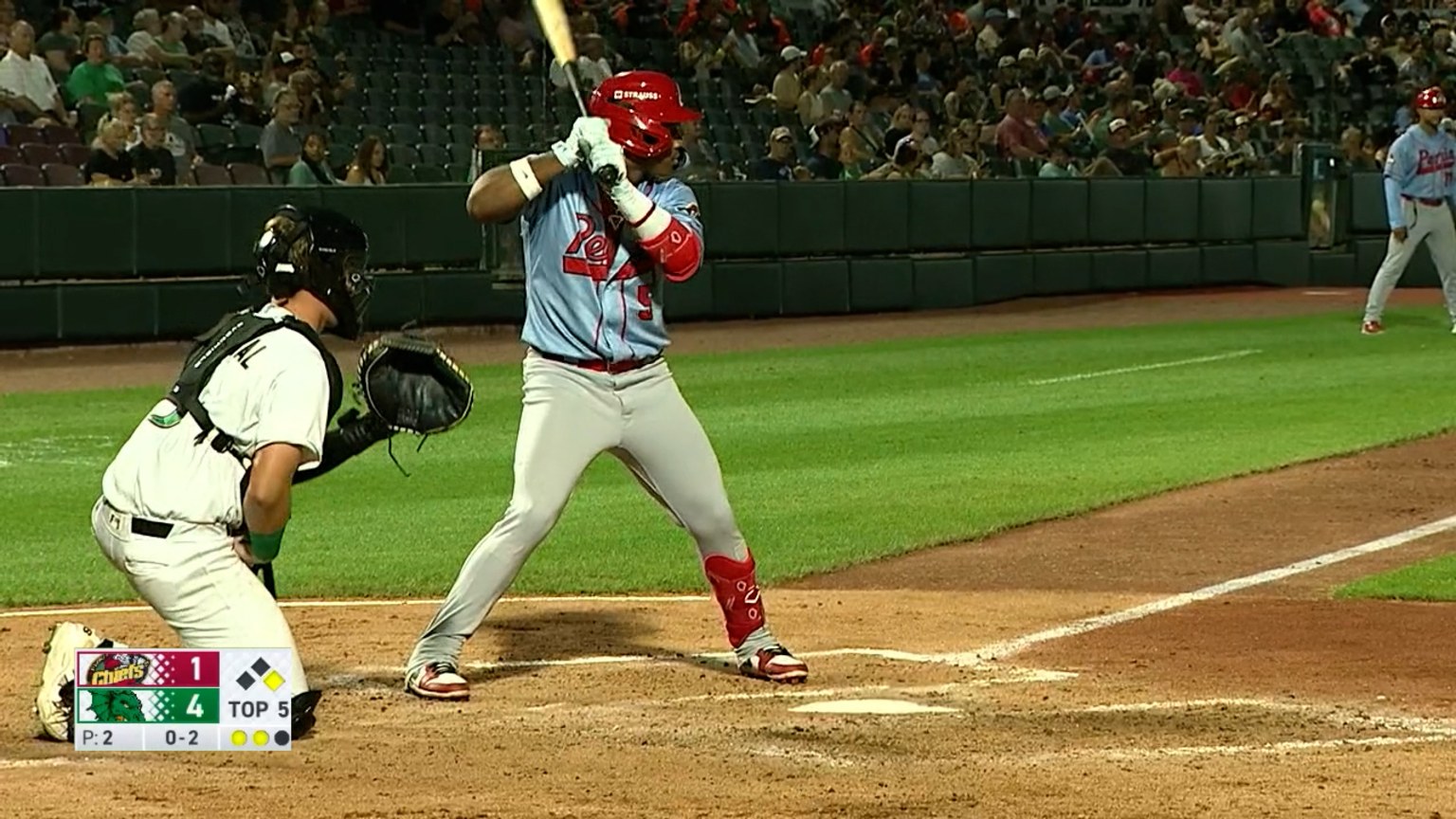 Jesus Baez's four hit night | 08/20/2025 | Chiefs