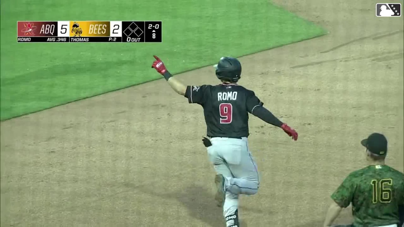 Drew Romo's solo home run | 05/26/2024 | Isotopes