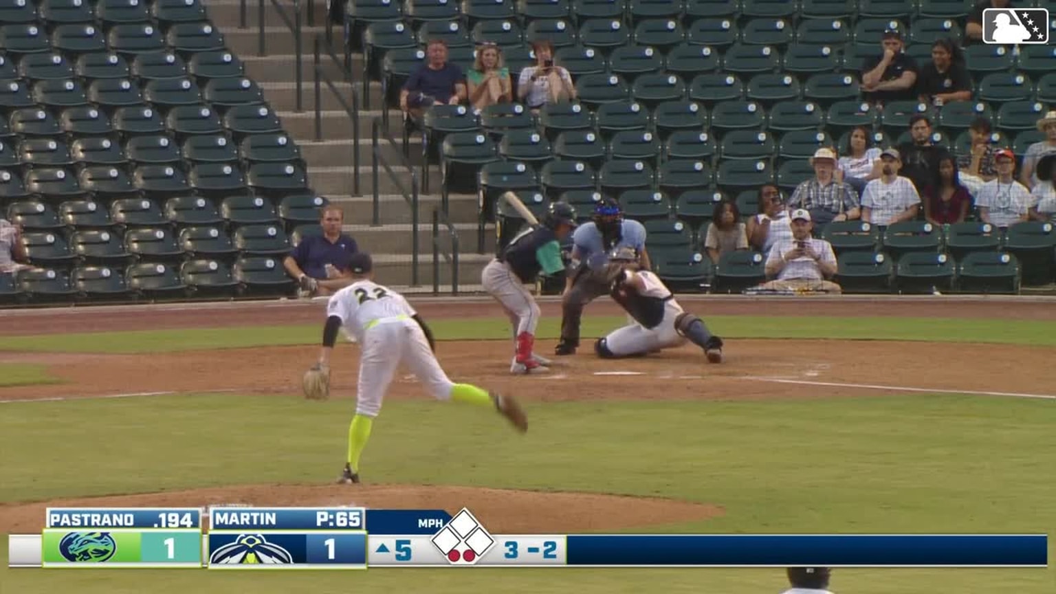 Logan Martin's seventh strikeout | 07/24/2024 | Arizona Complex League