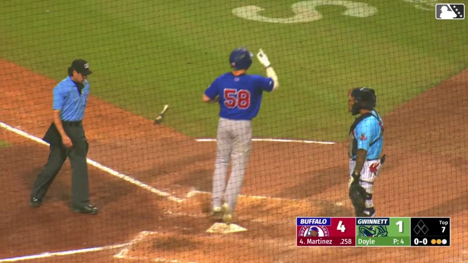 Alan Roden rips a two-run homer | 09/15/2024 | Trash Pandas