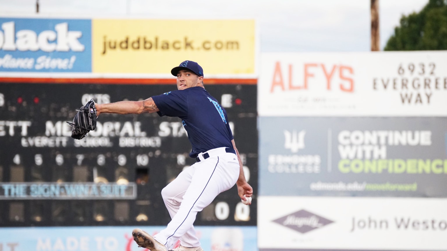 Joyce strikes out his final batter | 08/28/2022 | AquaSox