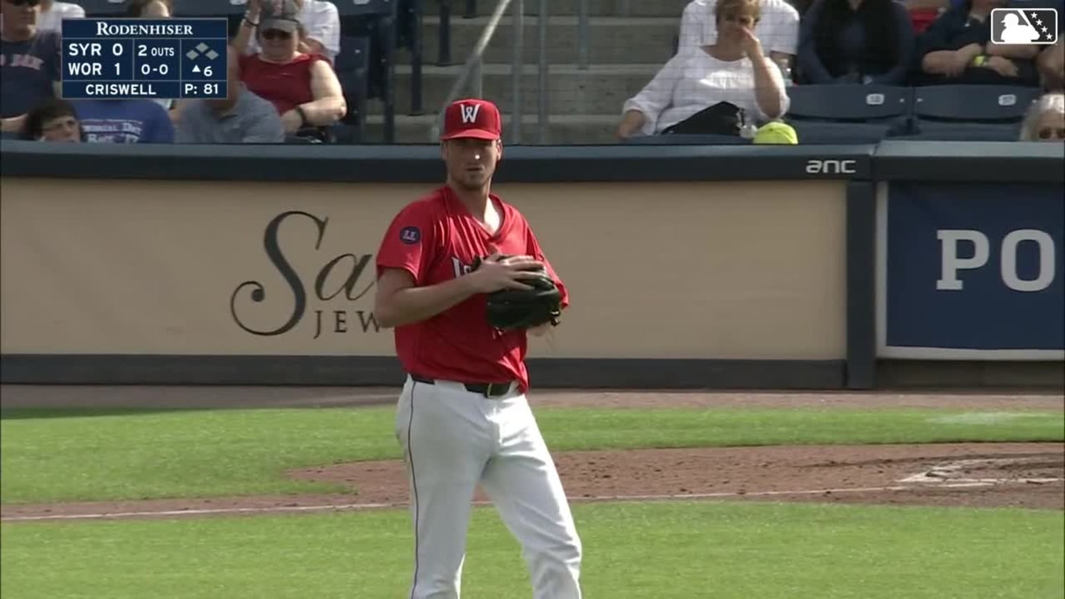 Criswell records his eighth strikeout | 07/06/2024 | Red Sox