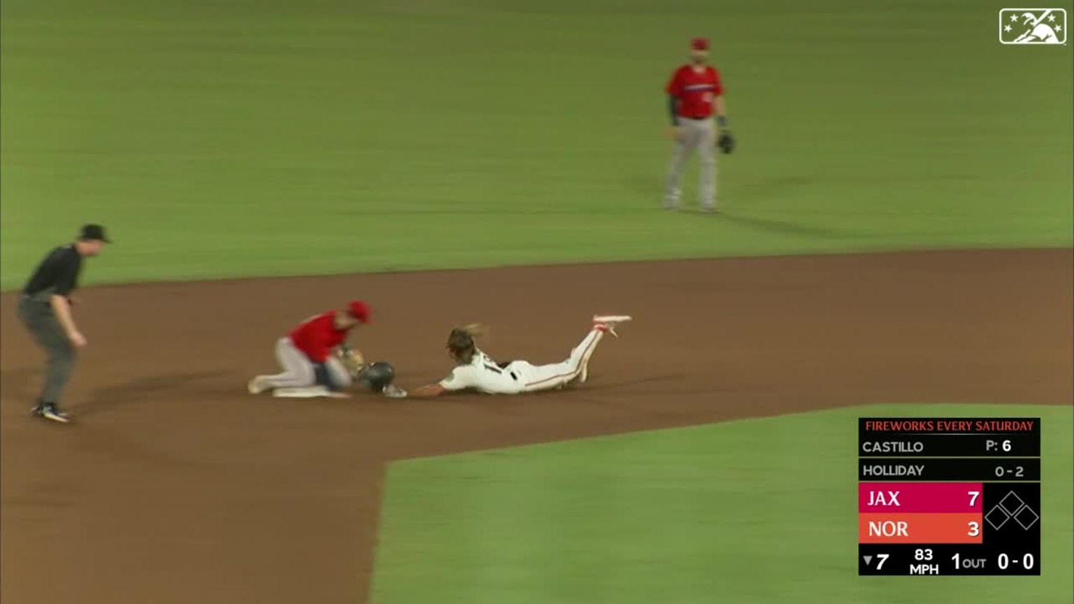 Holliday's first Triple-A hit | 09/06/2023 | MiLB.com