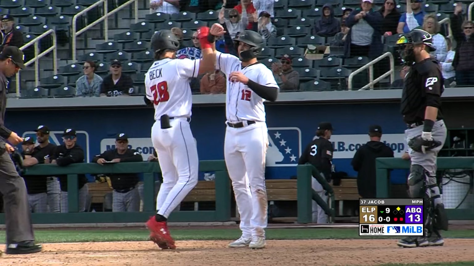 Jordan Beck collects three hits and four RBIs | 03/31/2024 | MiLB.com