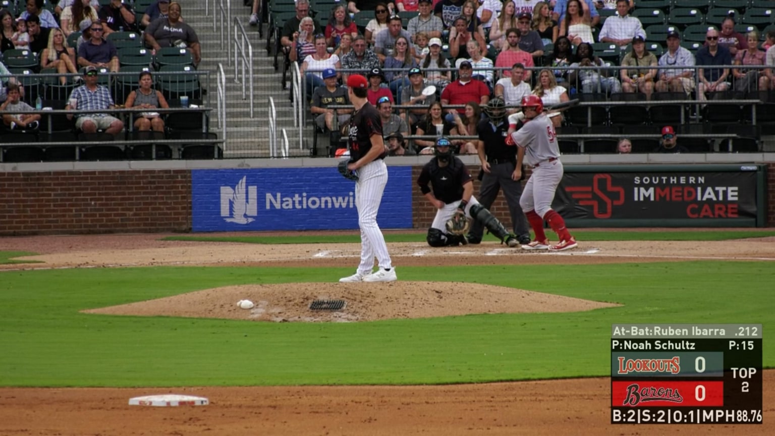 Noah Schultz's four no-hit innings | 07/21/2024 | Barons