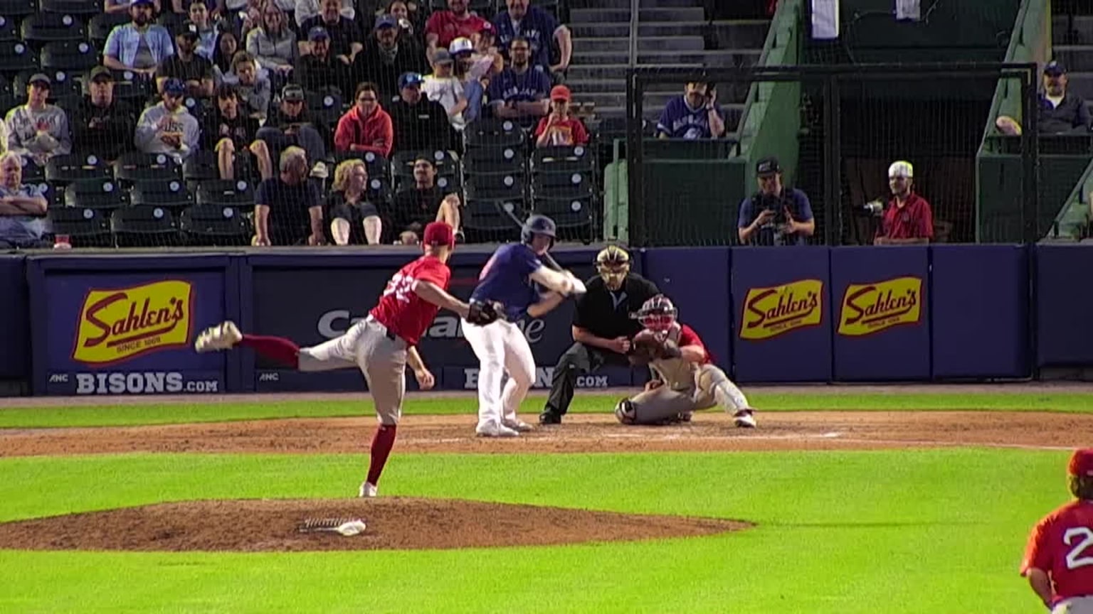 Alan Roden's first Triple-A hit | 06/16/2024 | Bisons