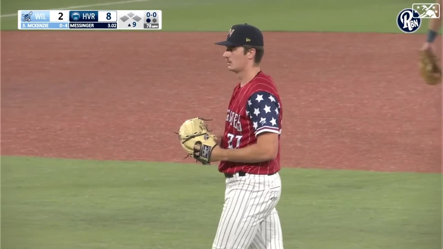 Zach Messinger's ninth strikeout | 07/02/2023 | Renegades