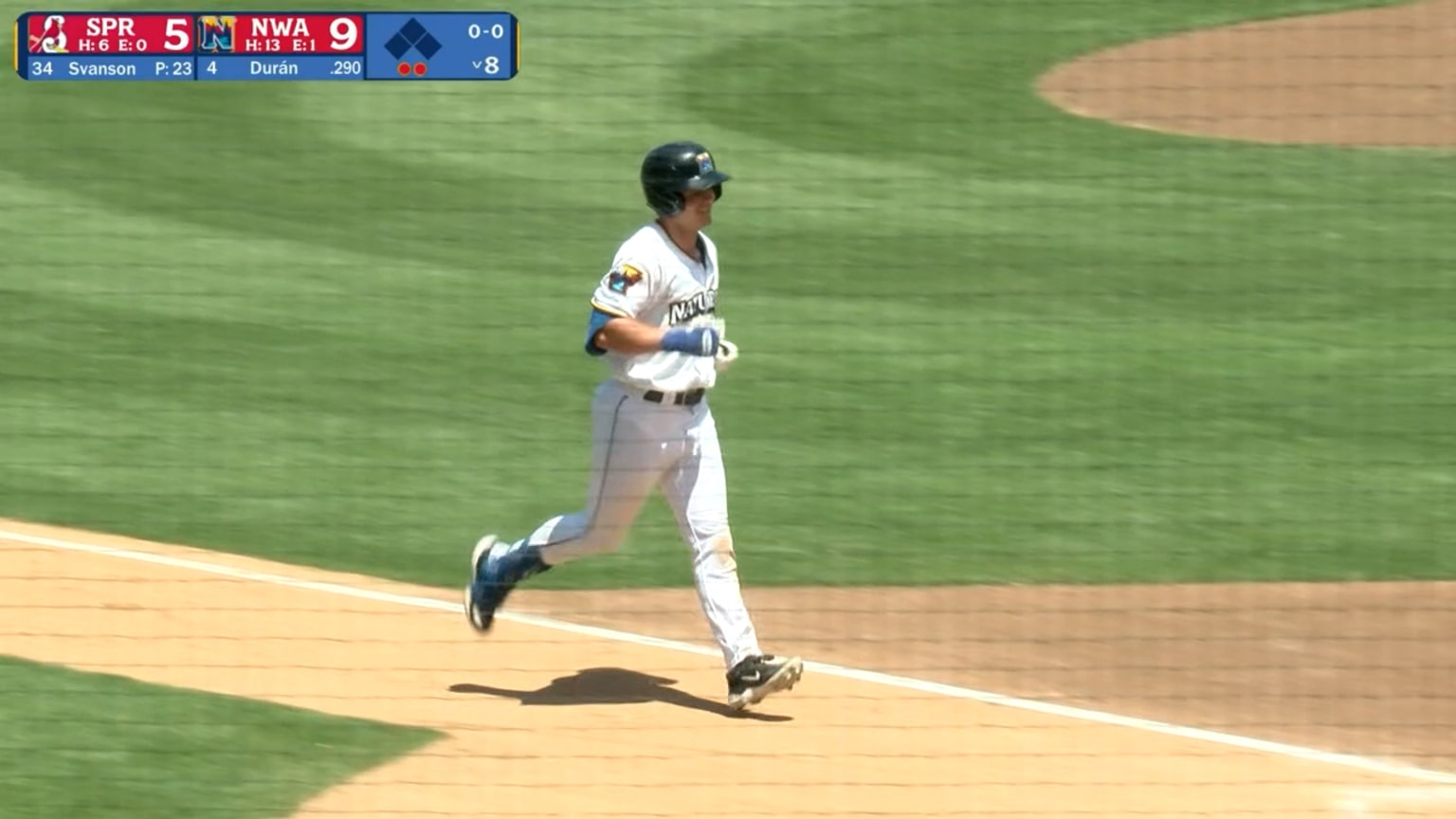 Peyton Wilson's two homer game | 05/07/2024 | Naturals